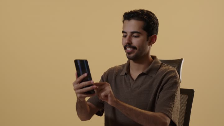 Making video calls using various different applications, an Arab Gulf ...