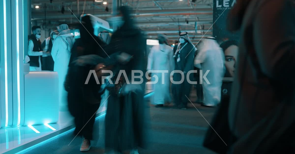 Time Labs for the movement of visitors to the LEAP Tech Conference in ...