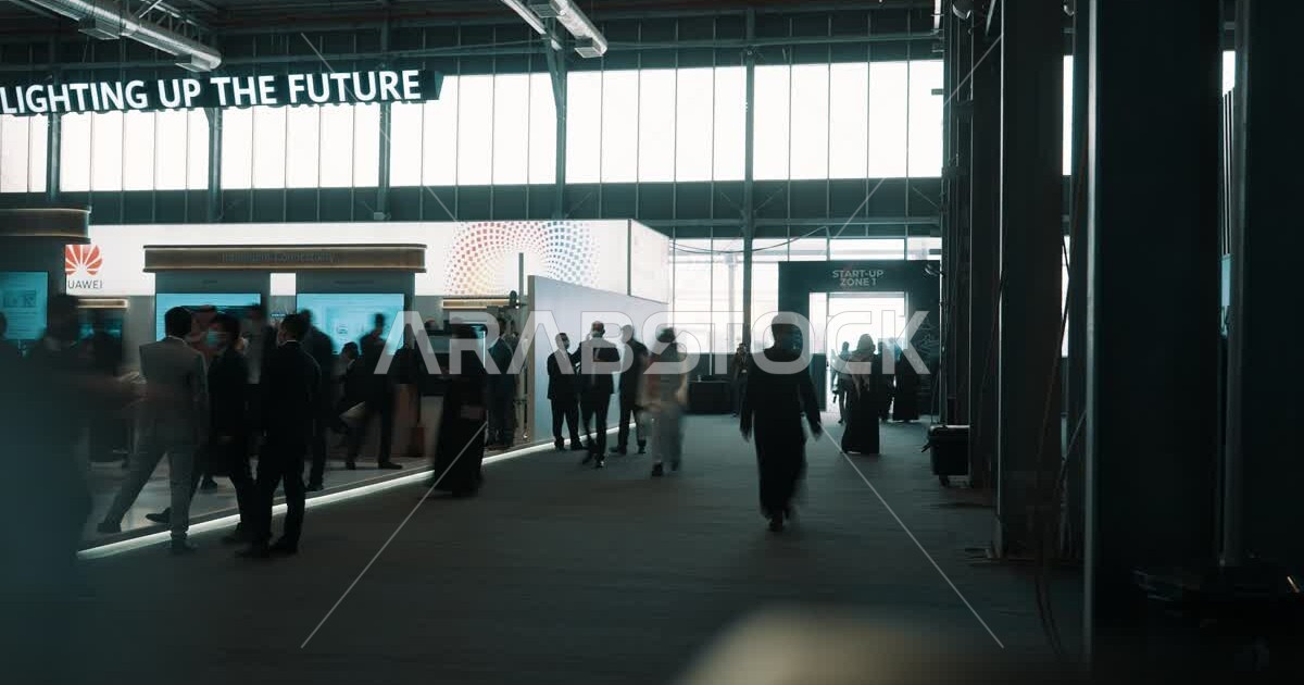 Time Labs for the movement of visitors to the LEAP Tech Conference in ...