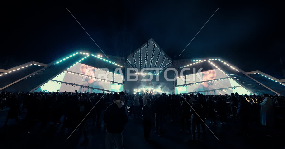 MDL Beast Artistic Music Festival activities in Riyadh, Saudi Arabia ...