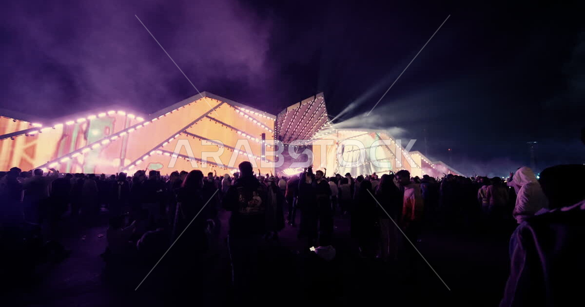 MDL Beast Artistic Music Festival activities in Riyadh, Saudi Arabia ...