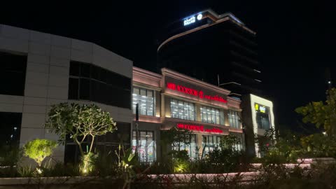 The Village Mall in Jeddah, Saudi Arabia, is an open entertainment ...