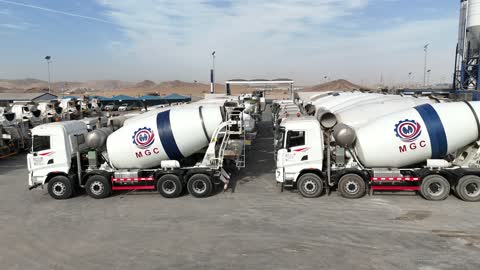 Specialized storage warehouses, an industrial facility for mixing ...