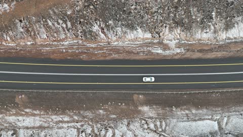 A drop in temperatures below zero, cold snowy weather, the Al-Hurra ...