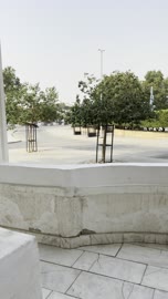 The presence of green plants at the doors of historical houses ...