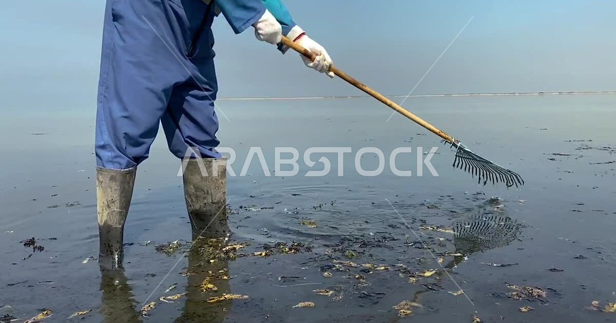 Close-up photography of a sanitation worker in his work uniform ...