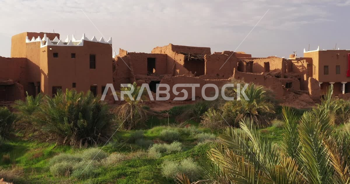 Ushaiger Heritage Village in Shaqra Governorate in the Kingdom of Saudi ...