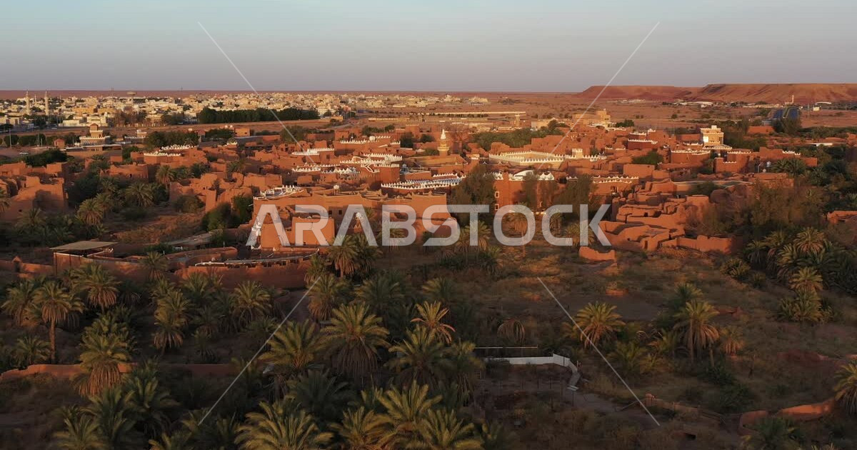 Ushaiger Heritage Village in Shaqra Governorate in the Kingdom of Saudi ...