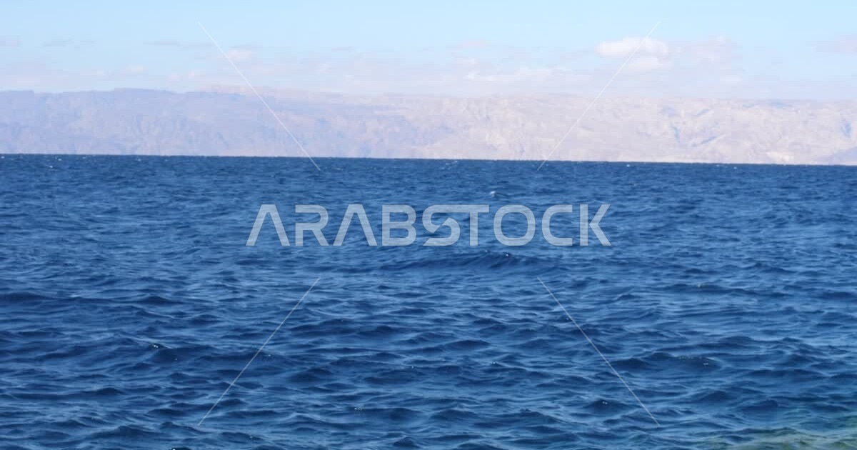 Beach of Haql Governorate on the coast of the Red Sea in the city of ...