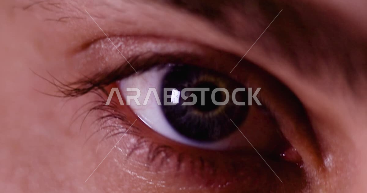 Close-up photography of a young Saudi Gulf male, Arab eyes. Arab Eye ...
