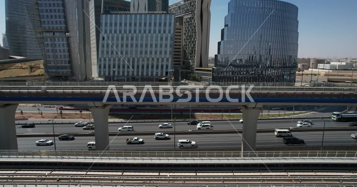 King Abdullah Financial District Station, one of the largest Riyadh ...