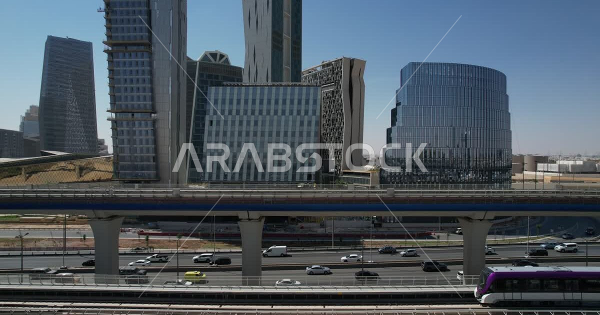 King Abdullah Financial District Station, one of the largest Riyadh ...