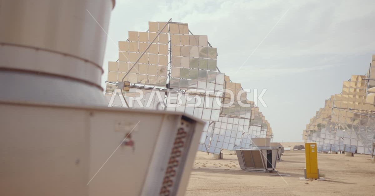 Solar power stations in the Kingdom of Saudi Arabia, renewable energy ...