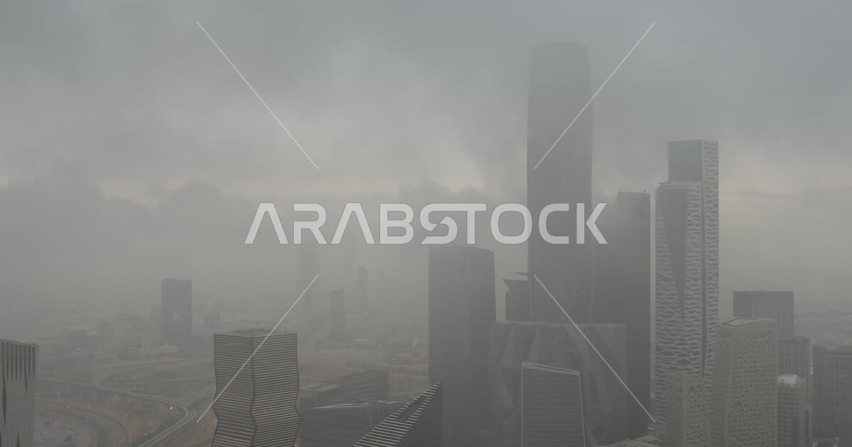 Drone photography for the towers of the King Abdullah Financial ...