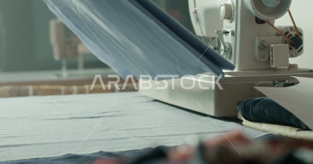 Fabric arranging mechanism, sewing clothes, sewing machine, professions ...