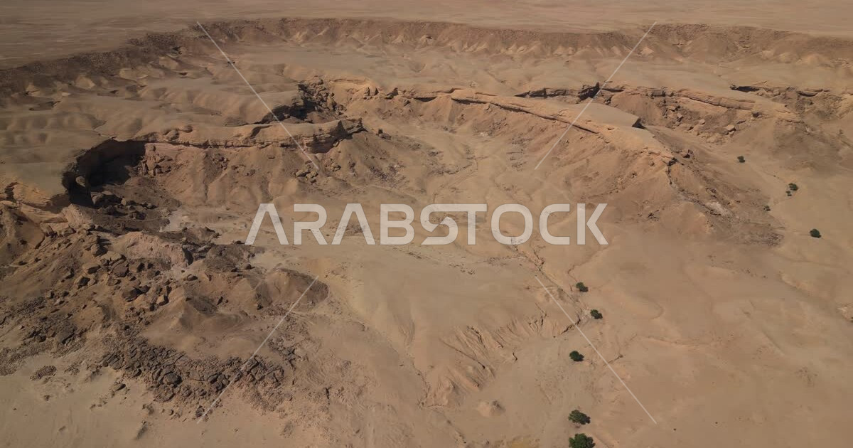 Drone photography of mountains and highlands in the Kingdom of Saudi ...