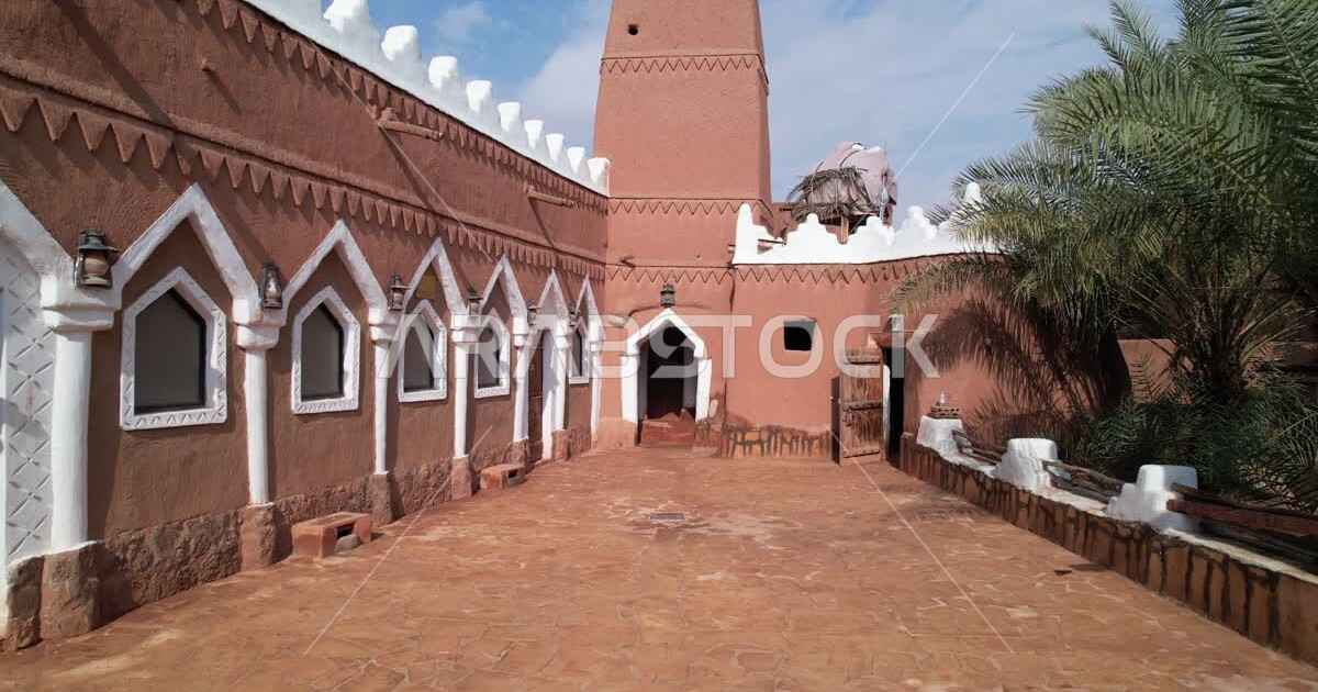 Ancient heritage buildings made of clay in the Kingdom of Saudi Arabia ...