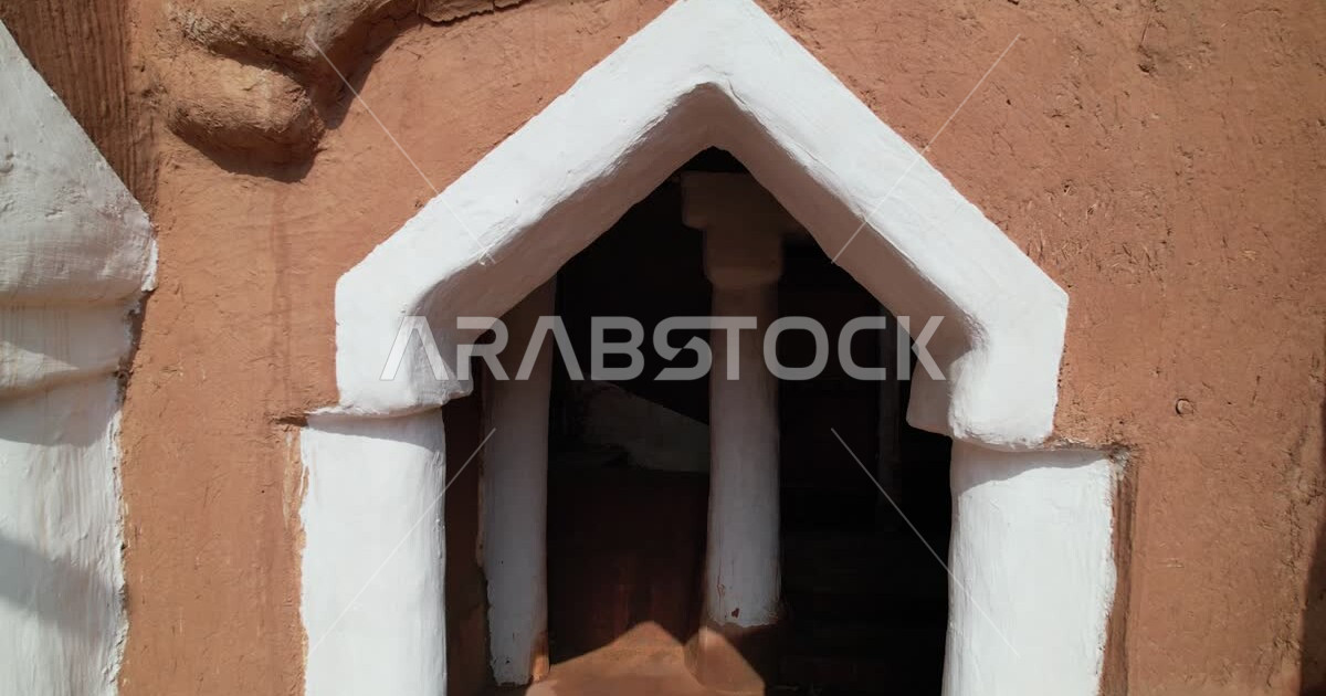 Ancient heritage buildings made of clay in the Kingdom of Saudi Arabia ...