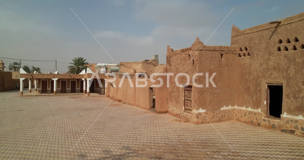 Ancient heritage buildings made of clay in the Kingdom of Saudi Arabia ...