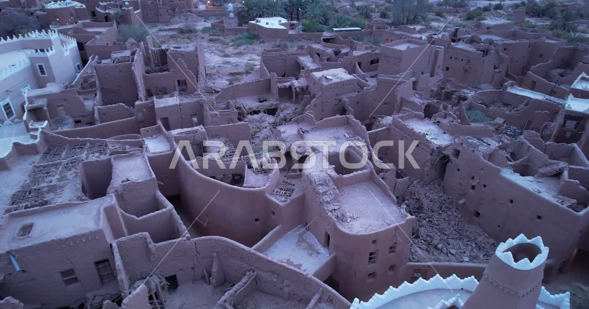 Ushaiger Heritage Village in Shaqra Governorate in the Kingdom of Saudi ...