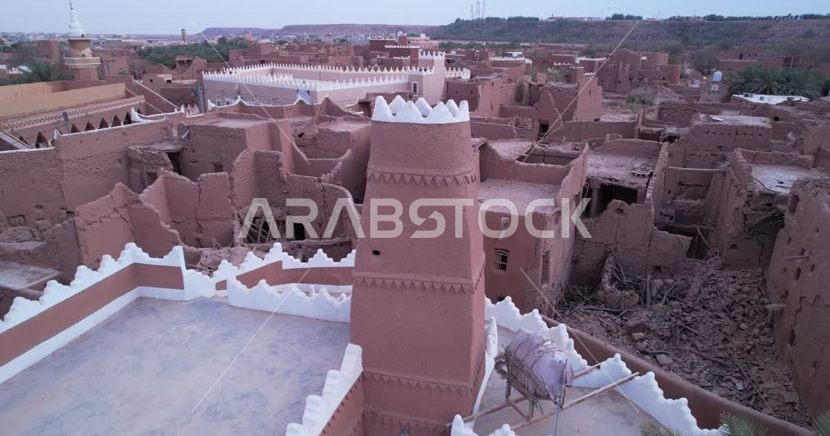 Ushaiger Heritage Village in Shaqra Governorate in the Kingdom of Saudi ...