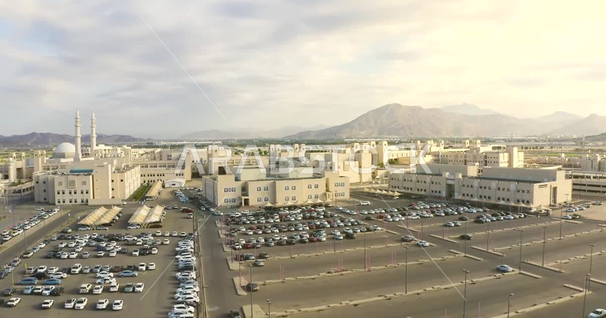 Aerial photography of Umm Al-Qura University, Makkah Al-Mukarramah ...