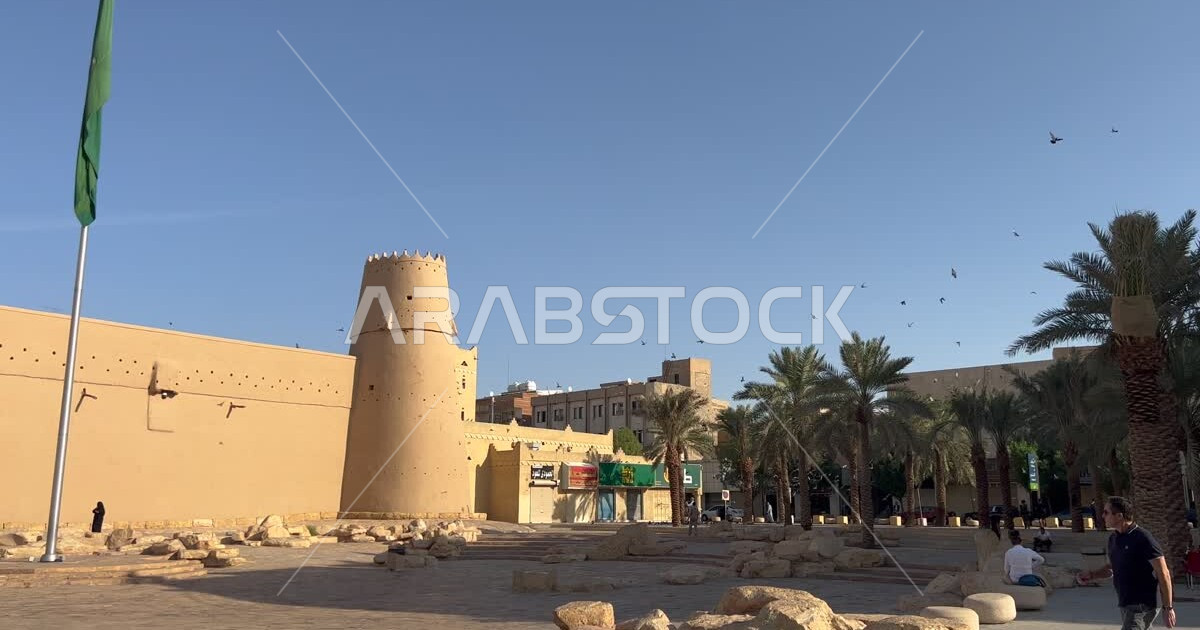 Masmak Historical Palace Museum in Riyadh, Kingdom of Saudi Arabia ...