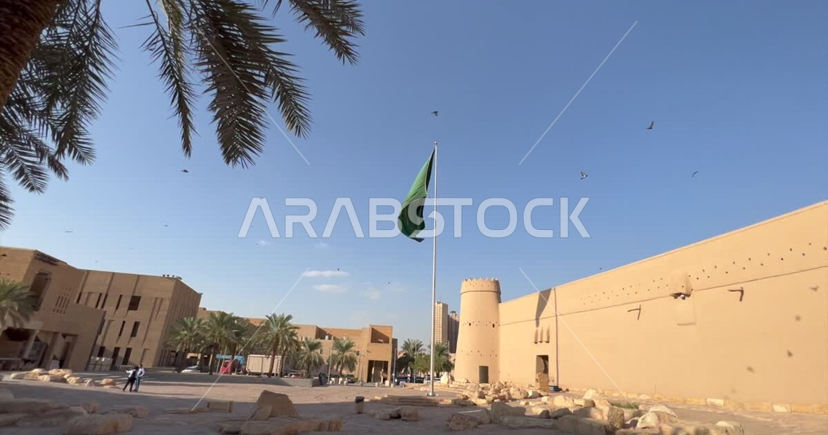 Masmak Historical Palace Museum in Riyadh, Kingdom of Saudi Arabia ...
