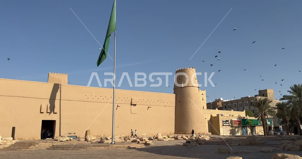 Masmak Historical Palace Museum in Riyadh, Kingdom of Saudi Arabia ...