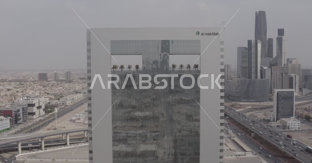 Drone photography of King Abdullah Financial District (KAFD) in Riyadh ...