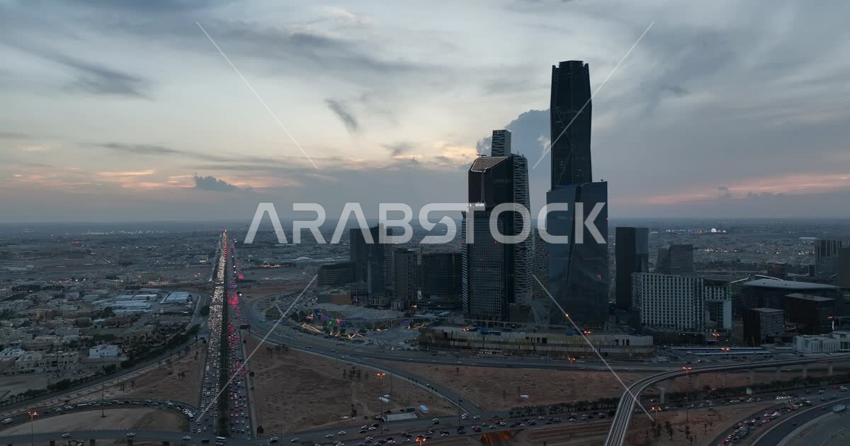 King Abdullah Financial Center (KAFD) in Riyadh, Kingdom of Saudi ...