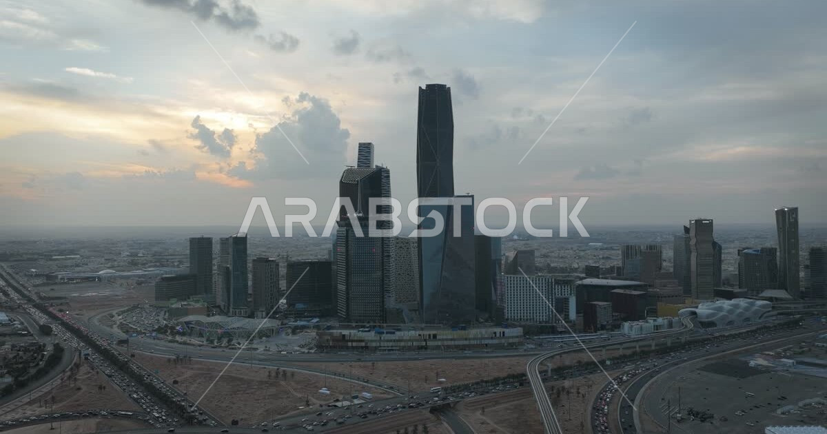 King Abdullah Financial Center (KAFD) in Riyadh, Kingdom of Saudi ...