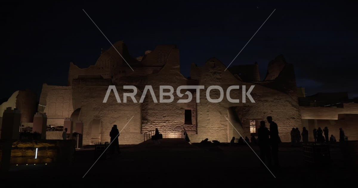 Salwa Palace in Diriyah in Riyadh in the Kingdom of Saudi Arabia at ...