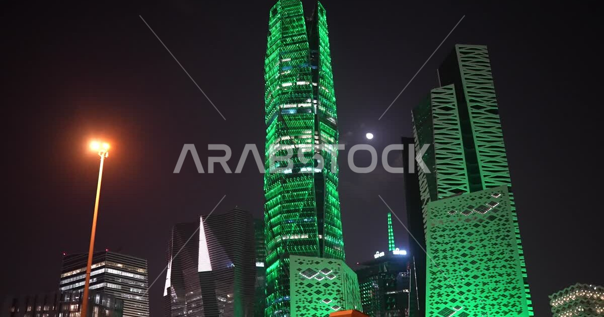 King Abdullah Financial Center (KAFD) in Riyadh, Kingdom of Saudi ...