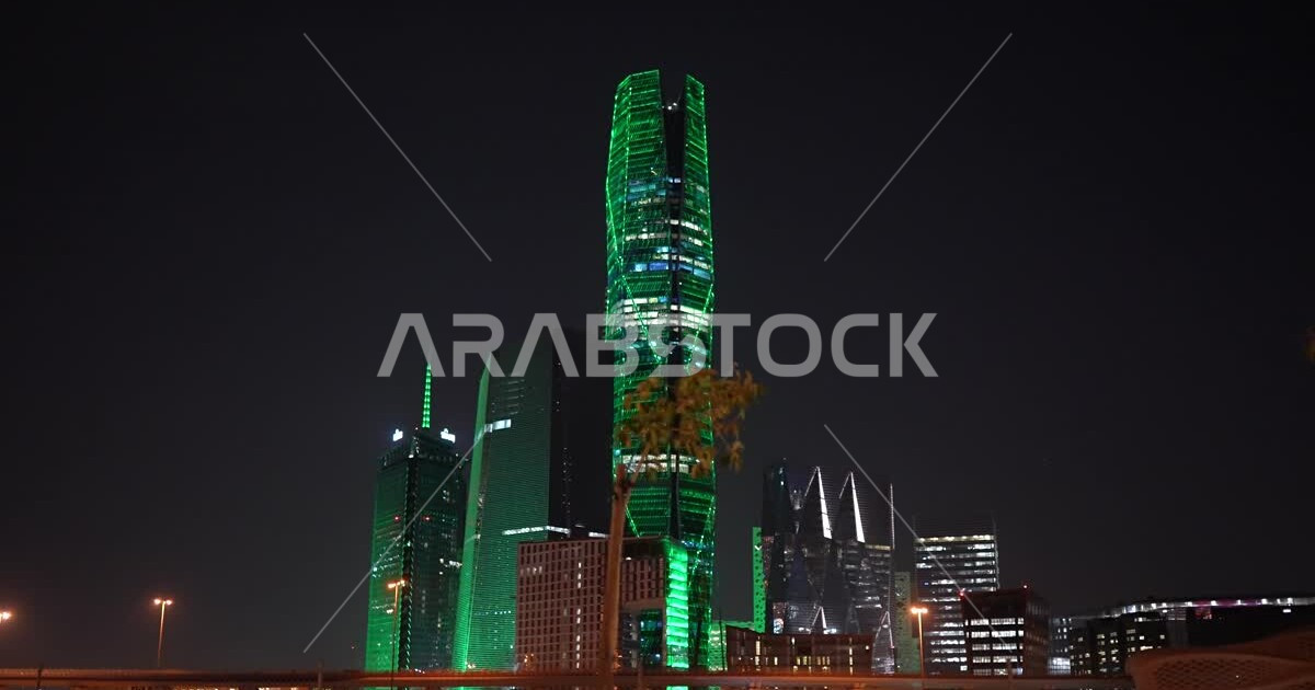 King Abdullah Financial Center (KAFD) in Riyadh, Kingdom of Saudi ...