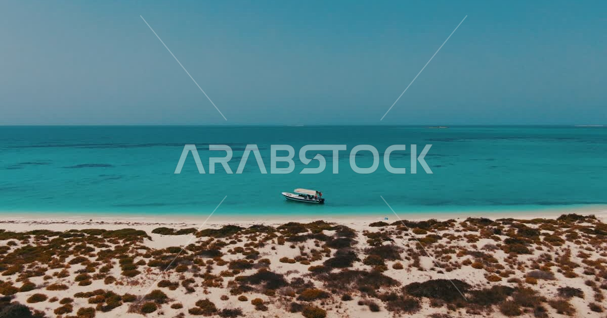 Daraka Island in the Jazan region in western Saudi Arabia, the Red Sea ...